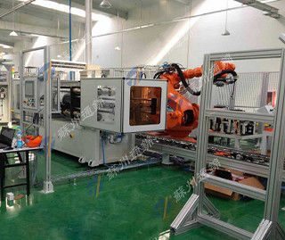 Wall Mounted Type Robot Rail System Steady Operation Flexible To Install